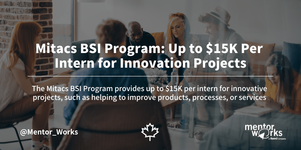 Mitacs BSI Program: Up to $15K Per Intern for Innovation Projects