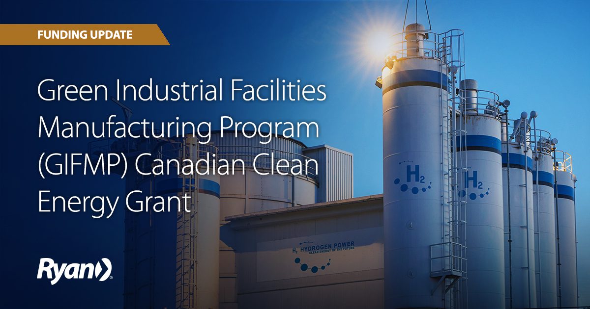 GIFMP Industrial Facility Track: Canada's New Clean Energy Grant Intake