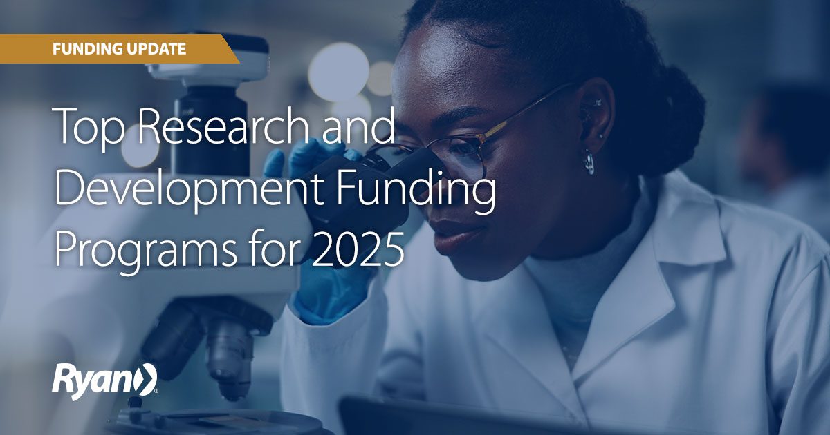 Top Research and Development Funding Programs for 2025