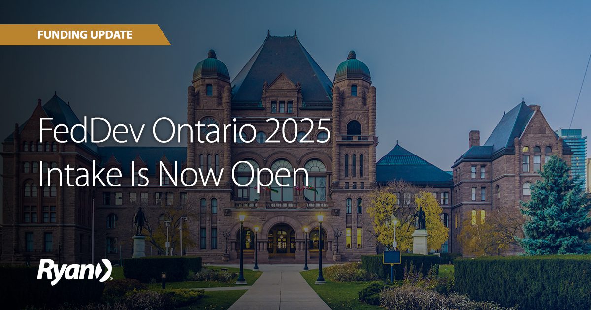 FedDev Ontario 2025 Intake Is Now Open